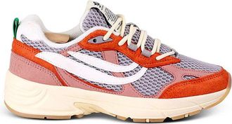 Genesis Damen vegan Sneaker G-99 Multi Orange Pink Grau