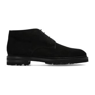 Kiton Bottines en Daim - Homme - Chaussures - Noir - Taille: 42 EU