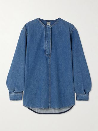 Toteme Jeanshemd Aus Bio-denim - Blau