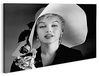 Islandburner Marilyn Monroe V7-1 Poster XXL sur toile Motif Marilyn Monroe