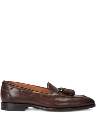 Ralph Lauren Purple Label mocassins Luther &agrave; glands - Noir