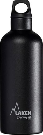 Laken Trinkflasche Futura Schmal, Black, 0.5 Liter, TE5N