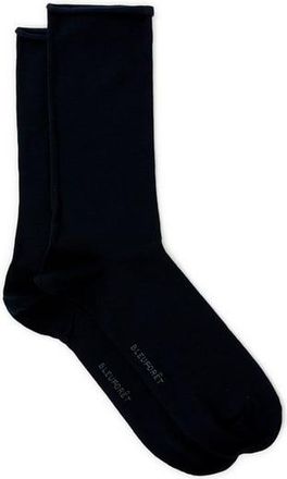Bleuforêt Lot de 2 chaussettes mi-haute Veloute