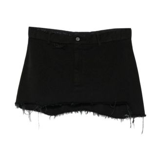 Balenciaga Tailored Mini Skirt - - Skirts - Damen - Schwarzk - 2XS