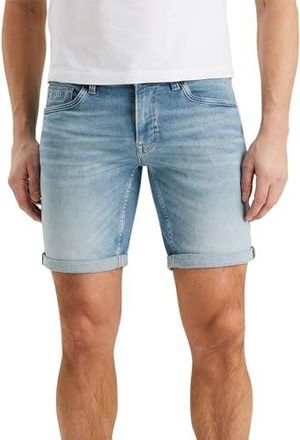 PME Legend Short stretch en denim, Bleu clair dété Lsb, 38W