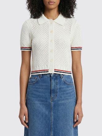 Thom Browne Polo THOM BROWNE Damen Farbe Wei&szlig;