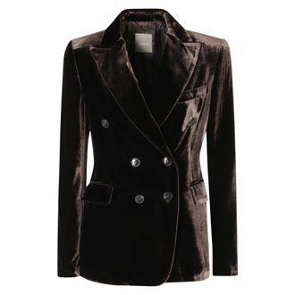 Kiltie Blazer - - Jackets - Damen - Braun - S