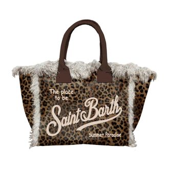 MC2 Saint Barth Femme, Sacs, Brun, Taille: ONE Size Vanity Shoulder Bag