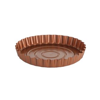 Topstar Obsttortenbodenform, Kuchenform, Backform, hohe Antihafteigenschaft, aus Karbonstahlblech, ca. 0,276 kg, &Oslash; ca. 28 x H ca. 3 cm