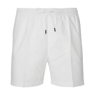 Calvin Klein Mittellange Badeshorts mit Kordelzug - - Shorts - Herren - Wei&szlig; - 2XL