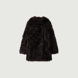 SOEUR MANTEAU SVEN MARRON