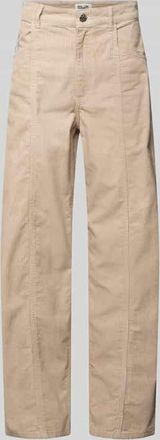 Baum Und Pferdgarten Straight Fit Cordhose mit Logo-Patch