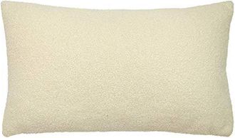 furn. Malham Feder gefülltes Kissen, Polyester, Elfenbein, 30 x 50cm