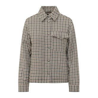 Woolrich Alaskan Woll-Overshirt - - Jackets - Damen - Beige - S
