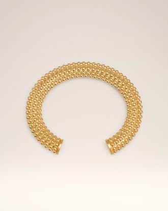 Ami Ami Paris - Bracelet Dor&eacute; Perl&eacute; En Laiton Or - Taille : 1 - Unisex