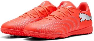 Puma Unisex Future 9 Play TT Fu&szlig;ballschuh, leuchtendes Rot, Wei&szlig;, Schwarz, Silber, Gr&ouml;&szlig;e 47, Glowing Red PUMA Wei&szlig; PUMA Schwarz PUMA Silber, 47 EU
