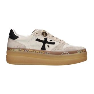 Premiata Micol Baskets - Femme - Chaussures - Beige - Taille: 38 EU