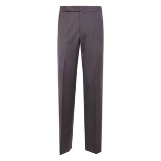 Lardini Homme, Pantalons, Brun, Taille: S Pantalon en Twill de Laine Stretch