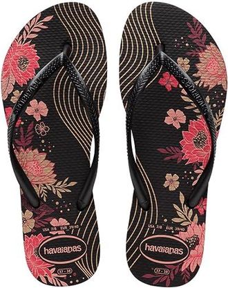 Havaianas Slim Organic, Tongs Élégantes, Durables et Polyvalentes, avec Semelle Antidérapante, Femme