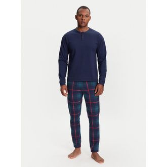 Benetton United Colors Of Benetton Pyjama 37MW4P02N Dunkelblau Regular Fit