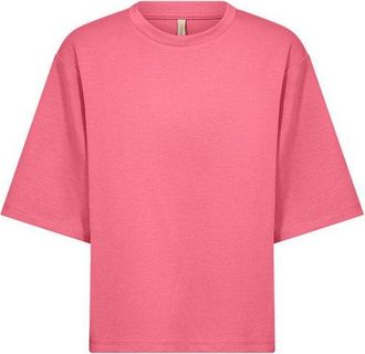 Soyaconcept Rundhalsshirt SC-BANU 231 aus Viskosemischung mit Modal, Polyester und Elasthan, pflegeleicht