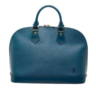 Louis Vuitton Sac &agrave; main Alma Pre-owned - Femme - Pre-owned - Bleu - Taille: ONE Size