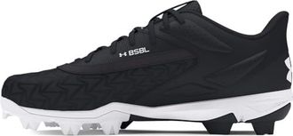 Under Armour Leadoff Low Rm 3.0 Baskets à crampons pour homme, (001) Noir/Noir/Blanc, 42 EU