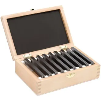 vidaXL Parallelunterlagen 100 mm 18 Stk. 10-42 mm Vidaxl