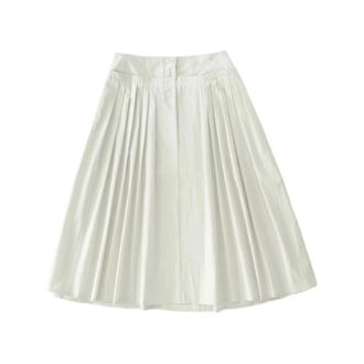 STUDIO NICHOLSON Agat Skirt - - Skirts - Damen - Wei&szlig; - 2XS