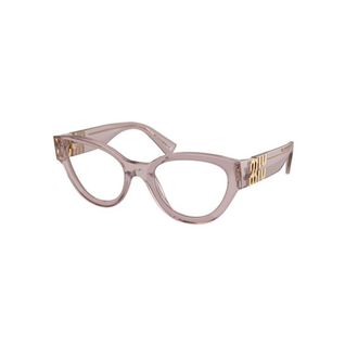 Miu Miu Panthos Brille - - Accessories - Damen - Rosa - 52 MM
