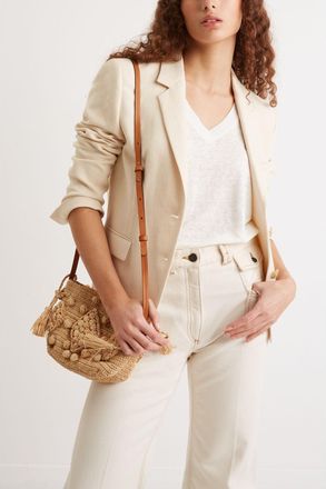 Gerard Darel Veste lin et coton - NAURIA - Ecru