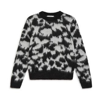 Maliparmi Chin&egrave; Flowers Pullover - - Knitwear - Damen - Schwarzk - L