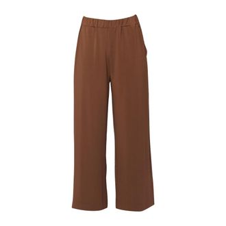 Max Mara Pantalone Morbido Bchnorata - - Trousers - Damen - Braun - M