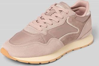Hoff Sneaker aus Leder-Mix mit Logo-Detail Modell City