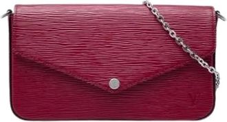 Louis Vuitton Pre-owned Pochette Felicie - Femme - Pre-owned - Rouge - Taille: ONE Size