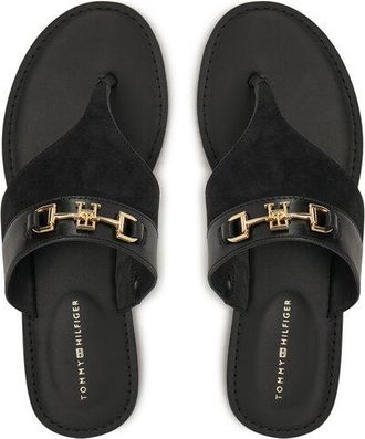 Tommy Hilfiger Zehentrenner FW0FW08506 Schwarz