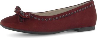Gabor Damen Klassische Ballerinas, Frauen Ballerinas,orthopaedisch,einlege-Sohlen,Soft-Move,daempfung,Best-Fitting,gesund,Bordeaux,37.5 EU / 4.5 UK