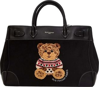 Rue Madam Marvin Love Tote - Femme - Sacs - Noir - Taille: ONE Size