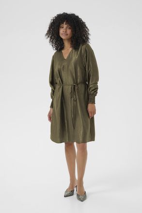 Kaffe Kleid KArizz Kleid A-shape green