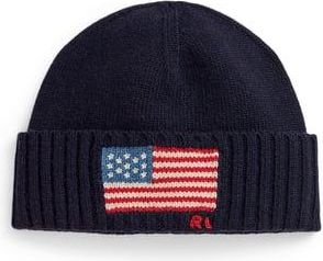 Polo Ralph Lauren Bonnet en laine m&eacute;lang&eacute;e