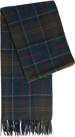 Barbour Echarpe &agrave; carreaux en laine