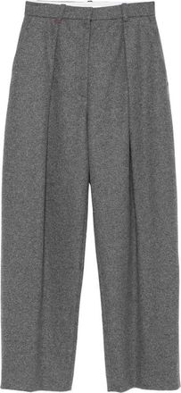 Victoria Beckham Pantalons D&eacute;contract&eacute;s - Gris