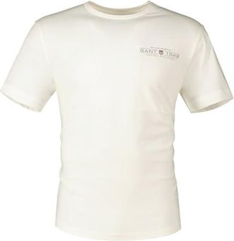 GANT T- Shirt imprimé SS, Coquille doeuf, L Hommes