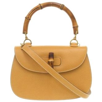 Gucci Pre-owned Leder gucci-taschen - - Pre-owned - Damen - Gelb - ONE SIZE