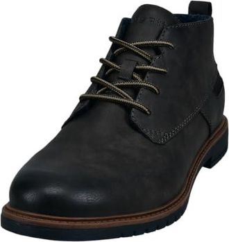 Bugatti Bottines marron avec semelle à talon plat et doublure effet lainage - Taille numeric_43