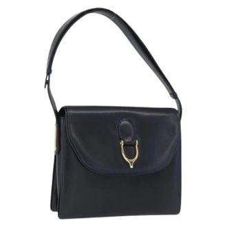 Gucci Sac bandouli&egrave;re vintage en cuir Pre-owned - Femme - Pre-owned - Bleu - Taille: ONE Size