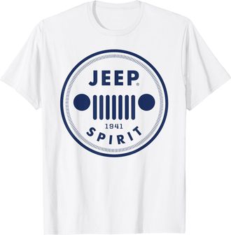 Jeep Spirit 1941 blaues Logo T-Shirt