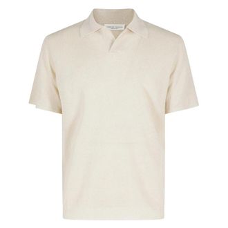 Roberto Collina Homme, Tops, Brun, Taille: XL Polo MC Punto Piquet