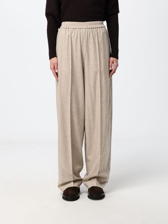 Fabiana Filippi Straight-Leg Wollhose mit elastischem mittelhohem Bund