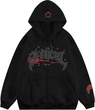 Generic Sweat a Capuche Homme Hooded Sweatshirt Sweats &agrave; Capuche Long Manches Imprim&eacute; Homme Mode D&eacute;contract&eacute;e et Confortable pour Le Quotidien